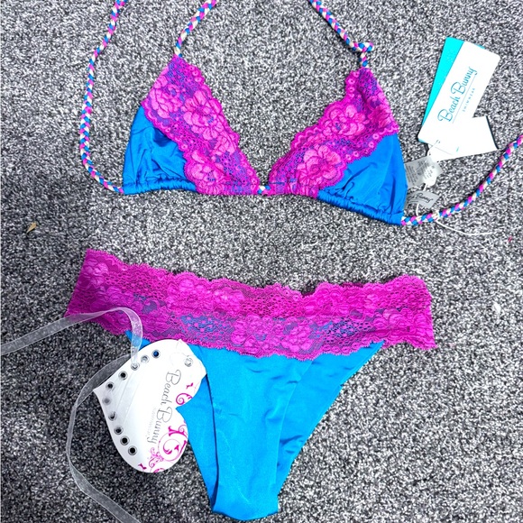 Beach Bunny | Swim | Nwtbeach Bunnyrare Bikini Set | Poshmark